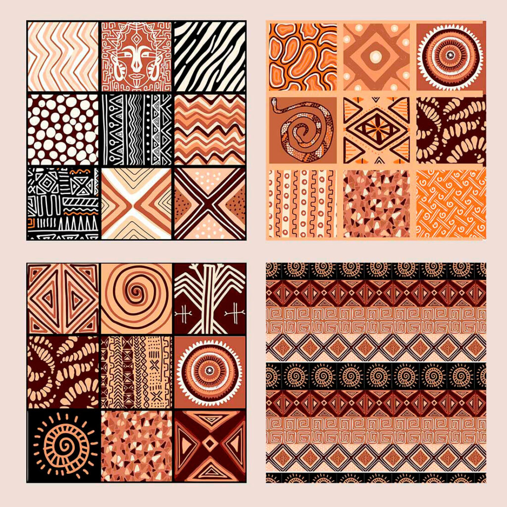 African Style Sublimation Patterns Design - MasterBundles