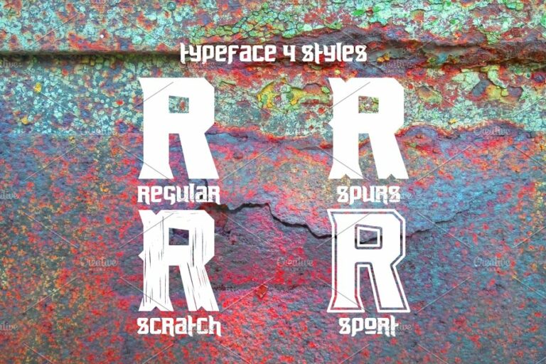 Rust typeface – MasterBundles