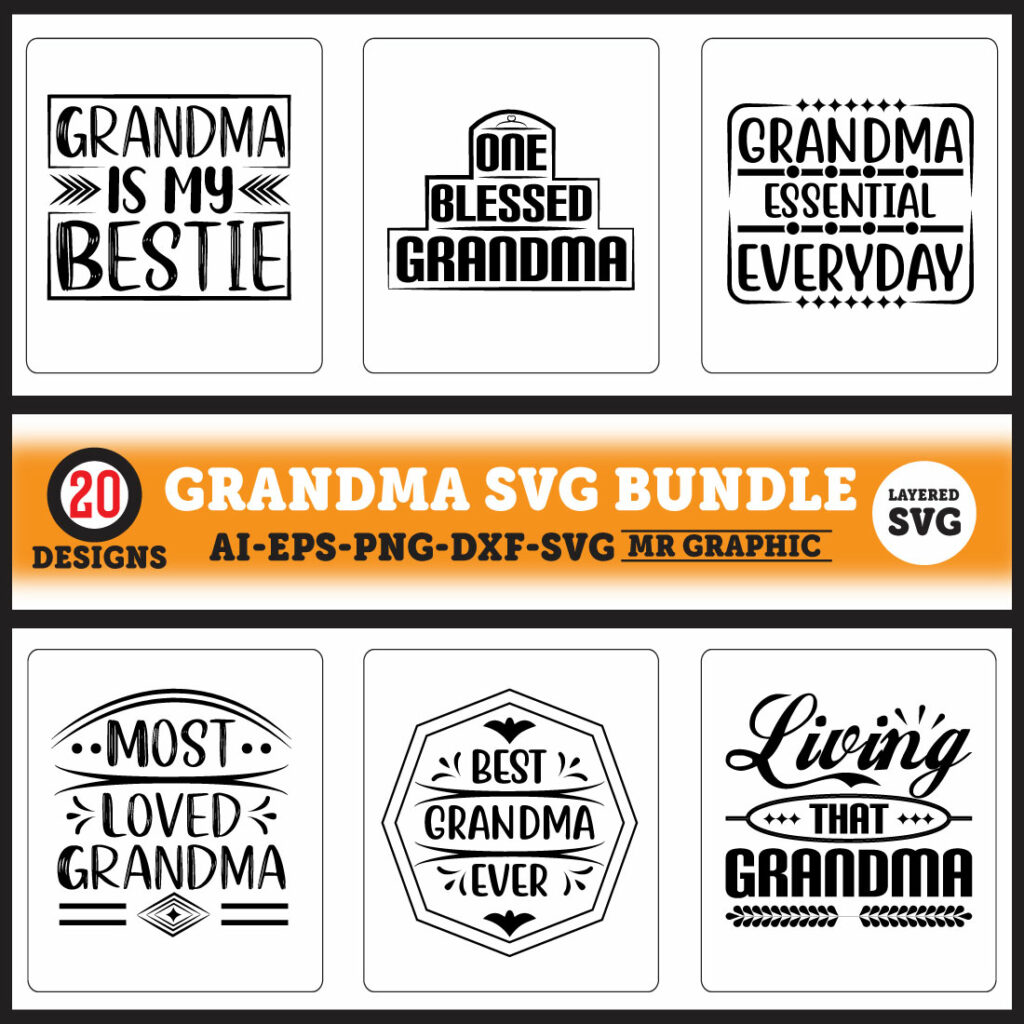 Grandma SVG Bundle - MasterBundles
