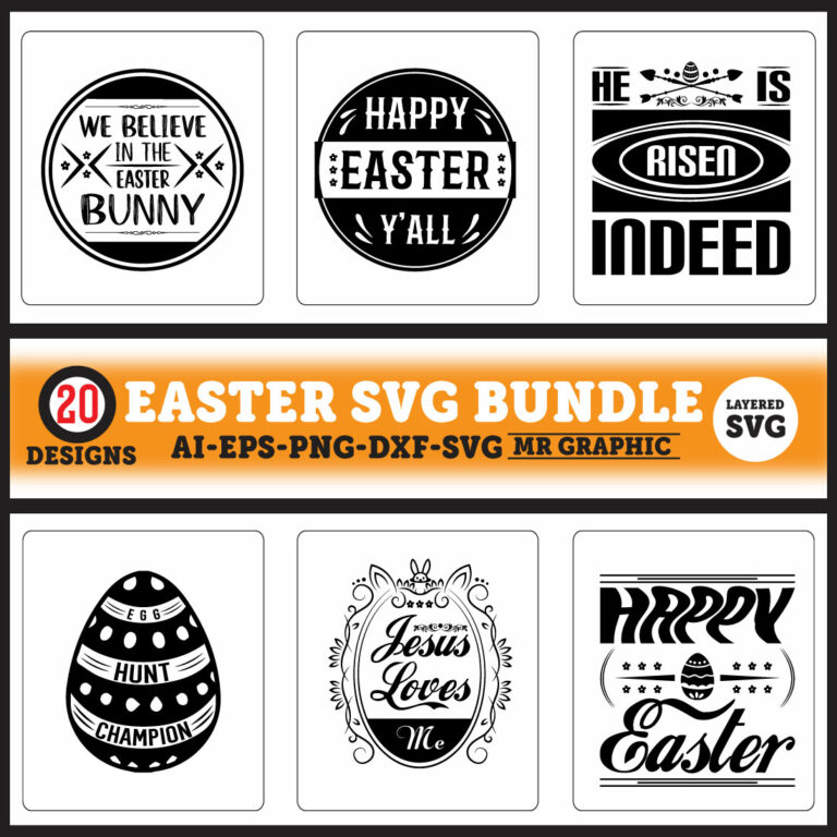 Easter SVG Bundle - MasterBundles