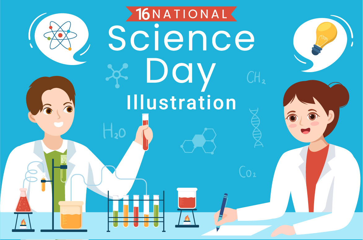 16 National Science Day Illustration - MasterBundles