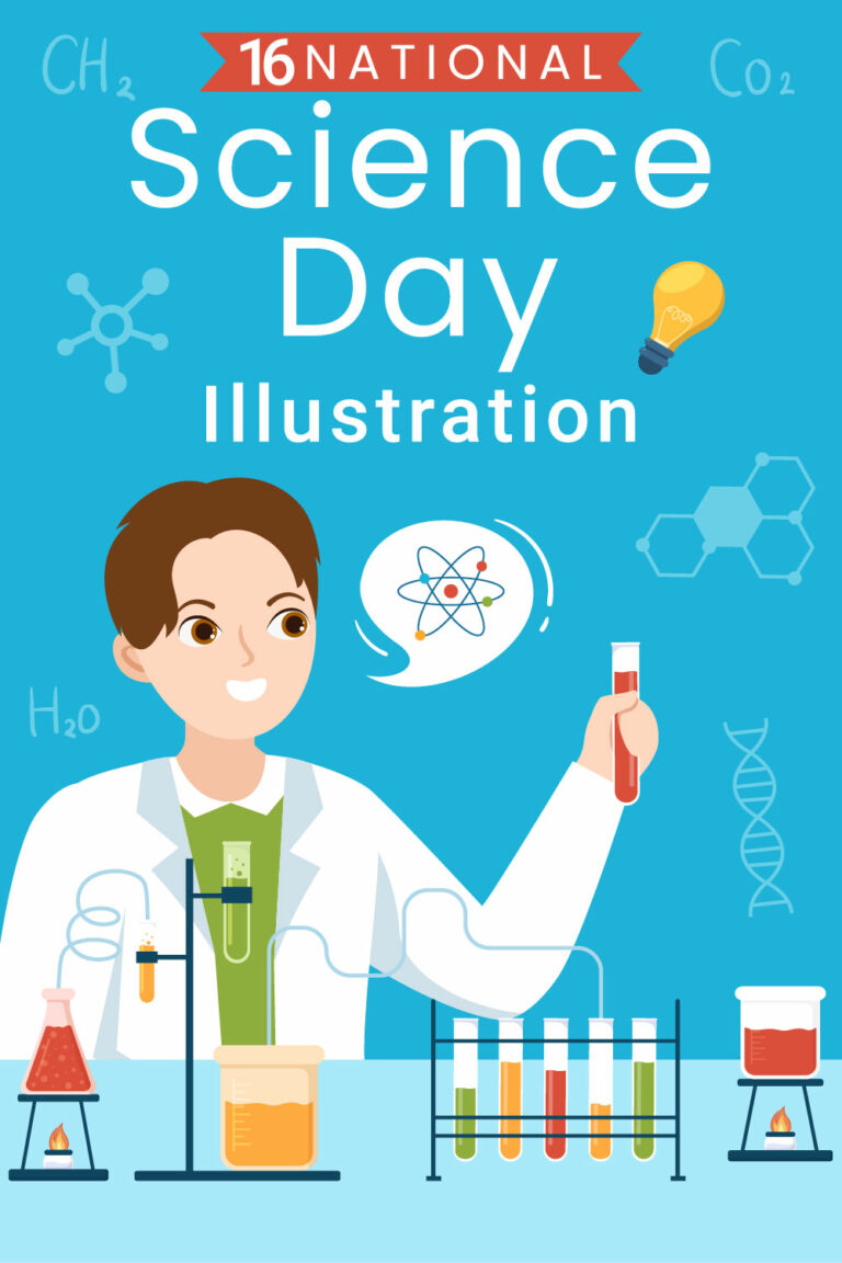 16 National Science Day Illustration - MasterBundles