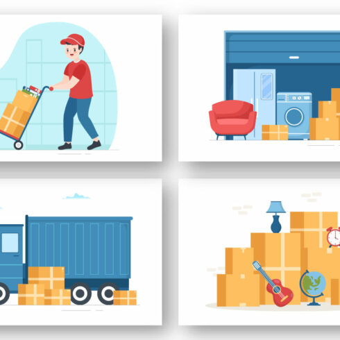 10 Self Storage Design Illustration | MasterBundles