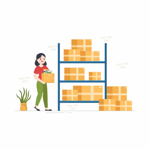 10 Self Storage Design Illustration - MasterBundles