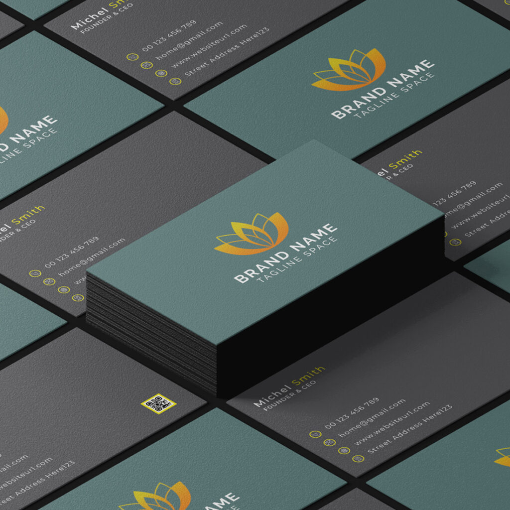 Simple Minimal Business Card and Visiting Card - MasterBundles