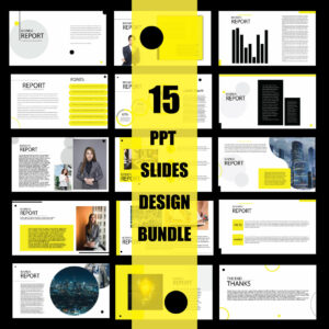 15 BUSINESS SLIDES DESIGN BUNDLE - MasterBundles