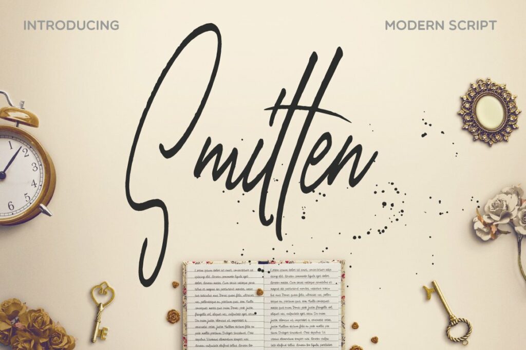 Smitten Script Font – MasterBundles