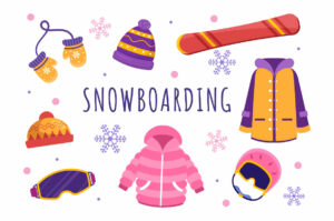 14 Snowboarding Illustration - MasterBundles