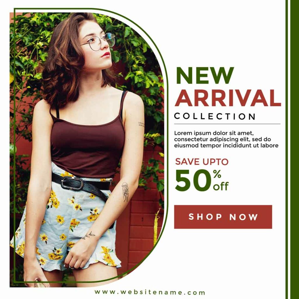 Fashion Style Social Media Post Templates - MasterBundles