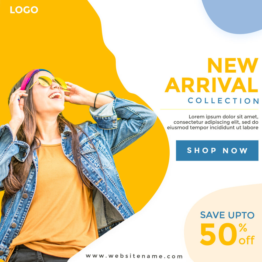 Fashion Style Social Media Post Templates - MasterBundles