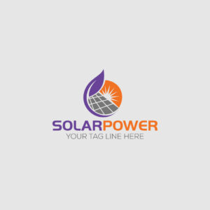 Solar Power Energy Logo Template - MasterBundles