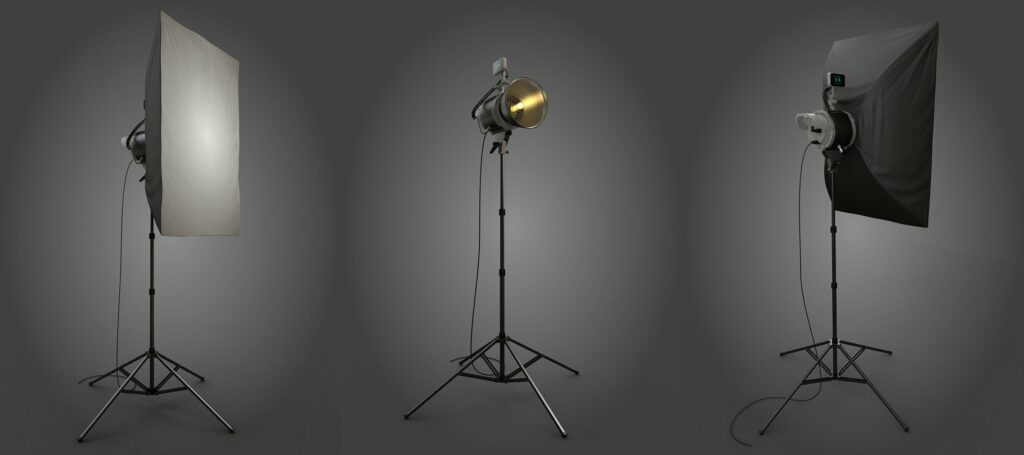 HDStudio Spotlight,Softbox &Stand – MasterBundles