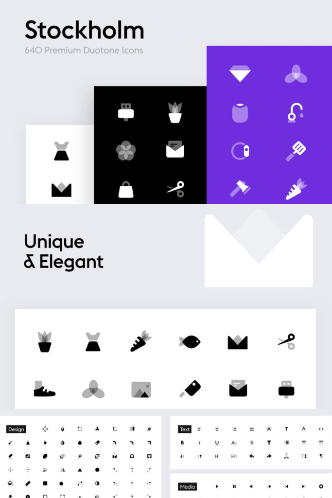Stockholm Premium Icons Pack Masterbundles