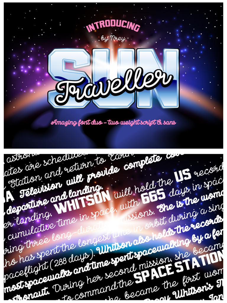 Sun Traveller Font – MasterBundles