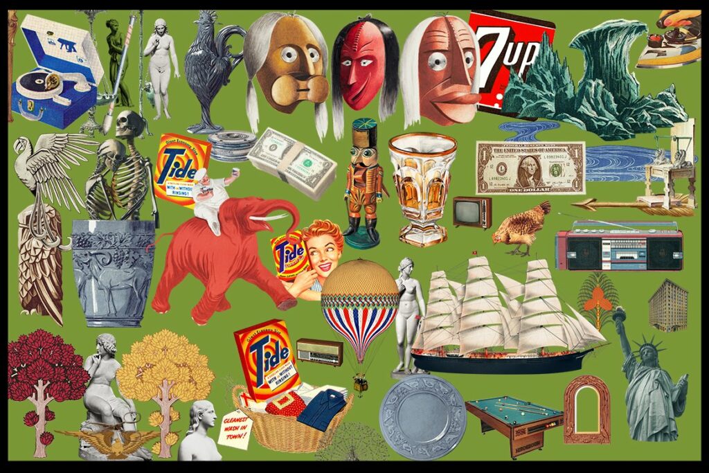 50%! Surreal Collage Art Creator – MasterBundles