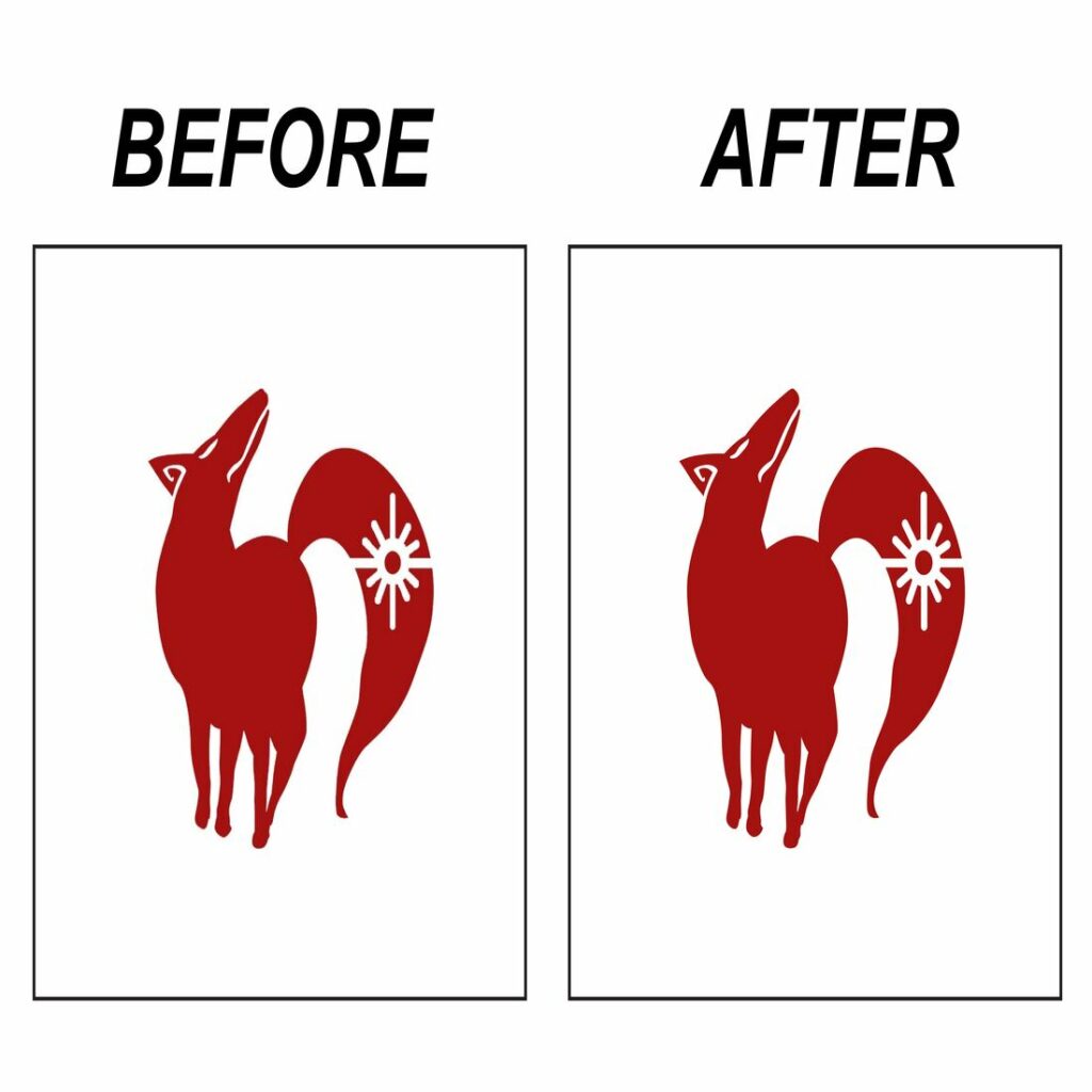 Fox Symbol - Vector Artwork - MasterBundles