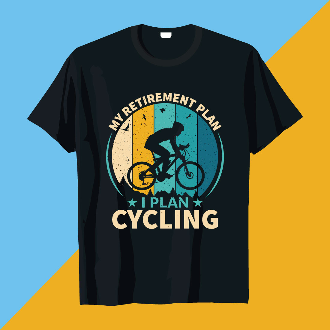 I plan Cycling T-shirt Design - MasterBundles