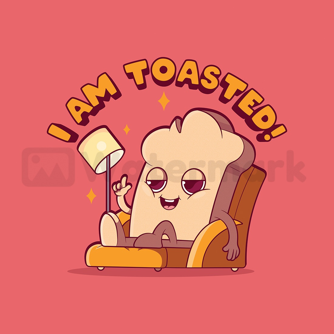 Bread Toasted Vector Design - MasterBundles