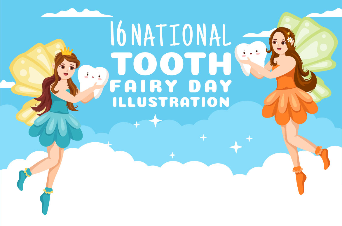 16 National Tooth Fairy Day Illustration - MasterBundles