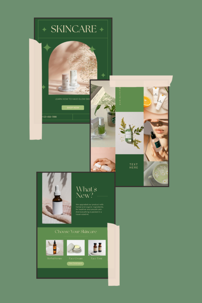30 Skin Beauty Instagram Post Canva Templates - MasterBundles