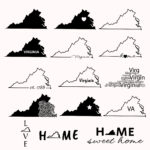 Virginia SVG Bundle – MasterBundles