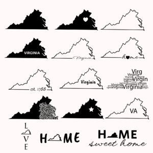 Virginia SVG Bundle – MasterBundles
