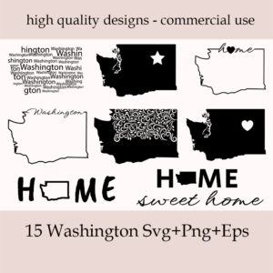 Washington State SVG – MasterBundles