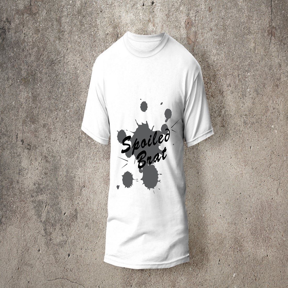 Urban T-shirt Spoiled Brat Design - MasterBundles