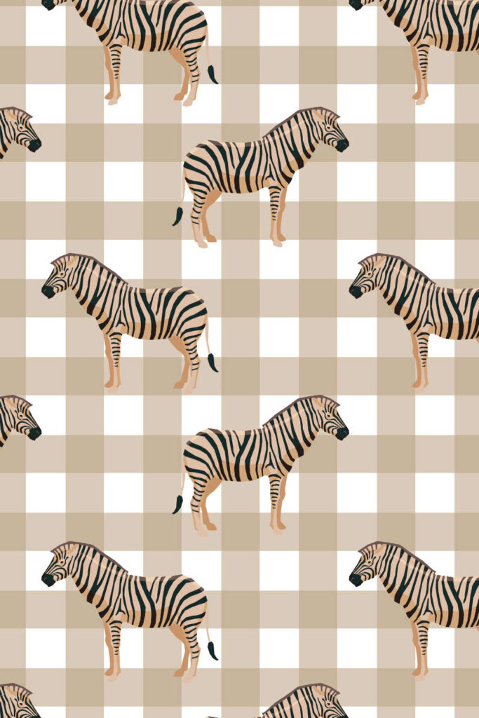 Zebra digital paper, animal wrapping paper, zebra pattern, digital ...