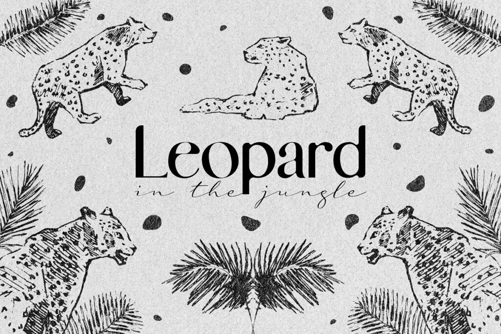 Leopards In The Jungle – MasterBundles