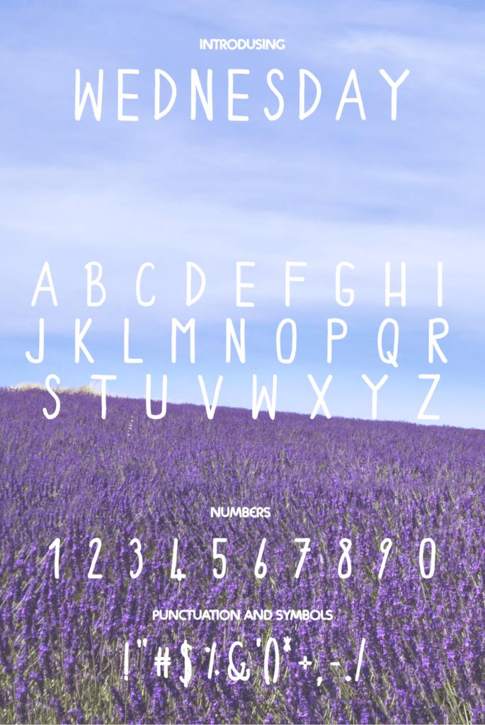 Wednesday Font – MasterBundles