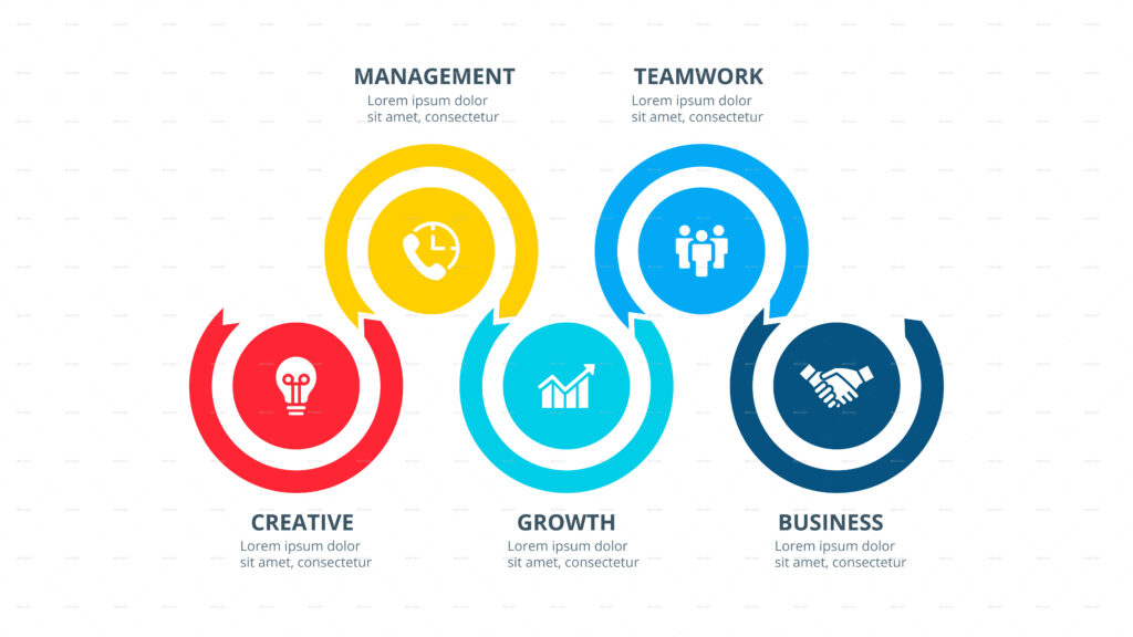 Abstract Infographics Set 01 – MasterBundles