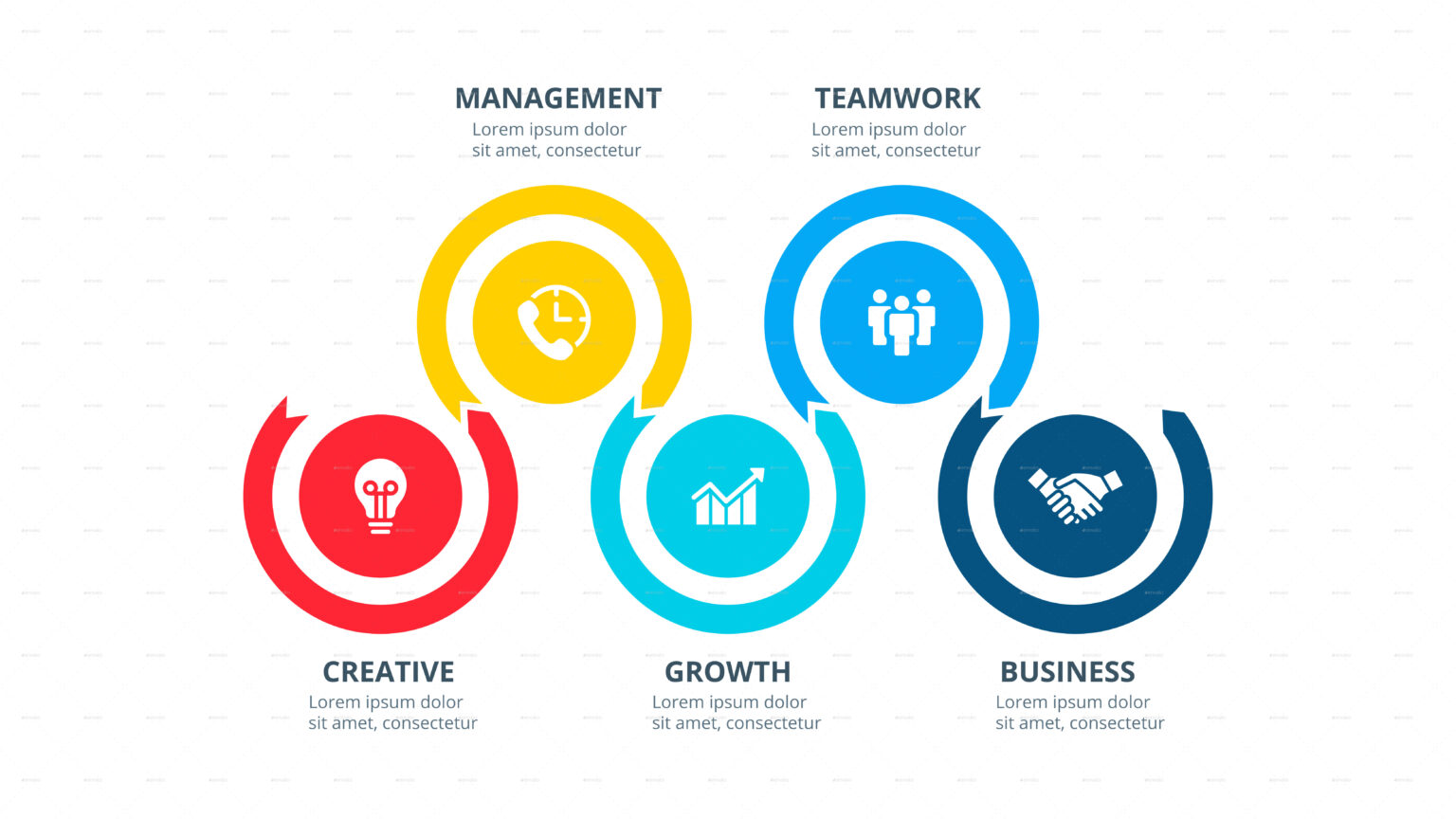 Abstract Infographics Set 01 – MasterBundles