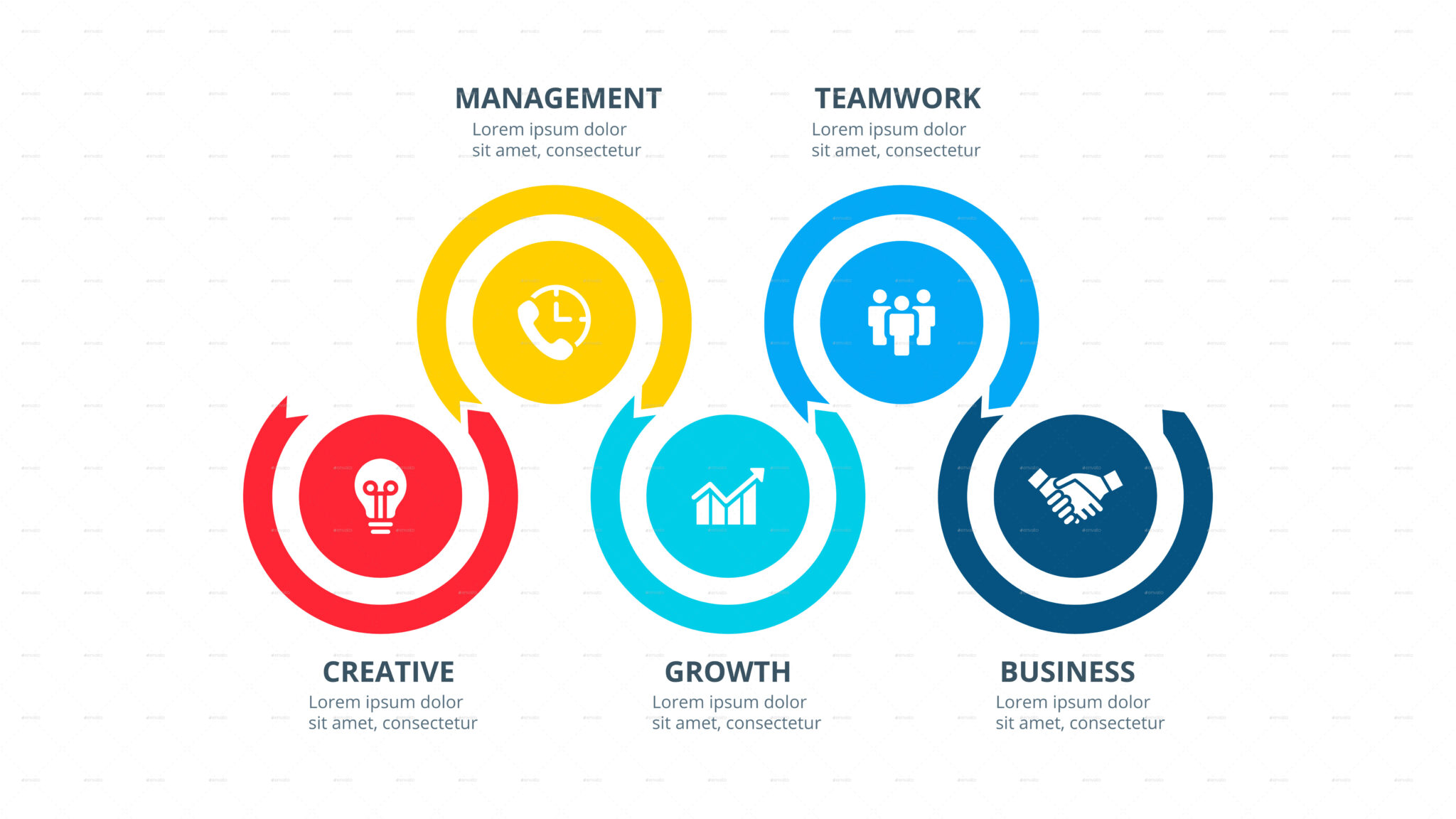 Abstract Infographics Set 01 – MasterBundles