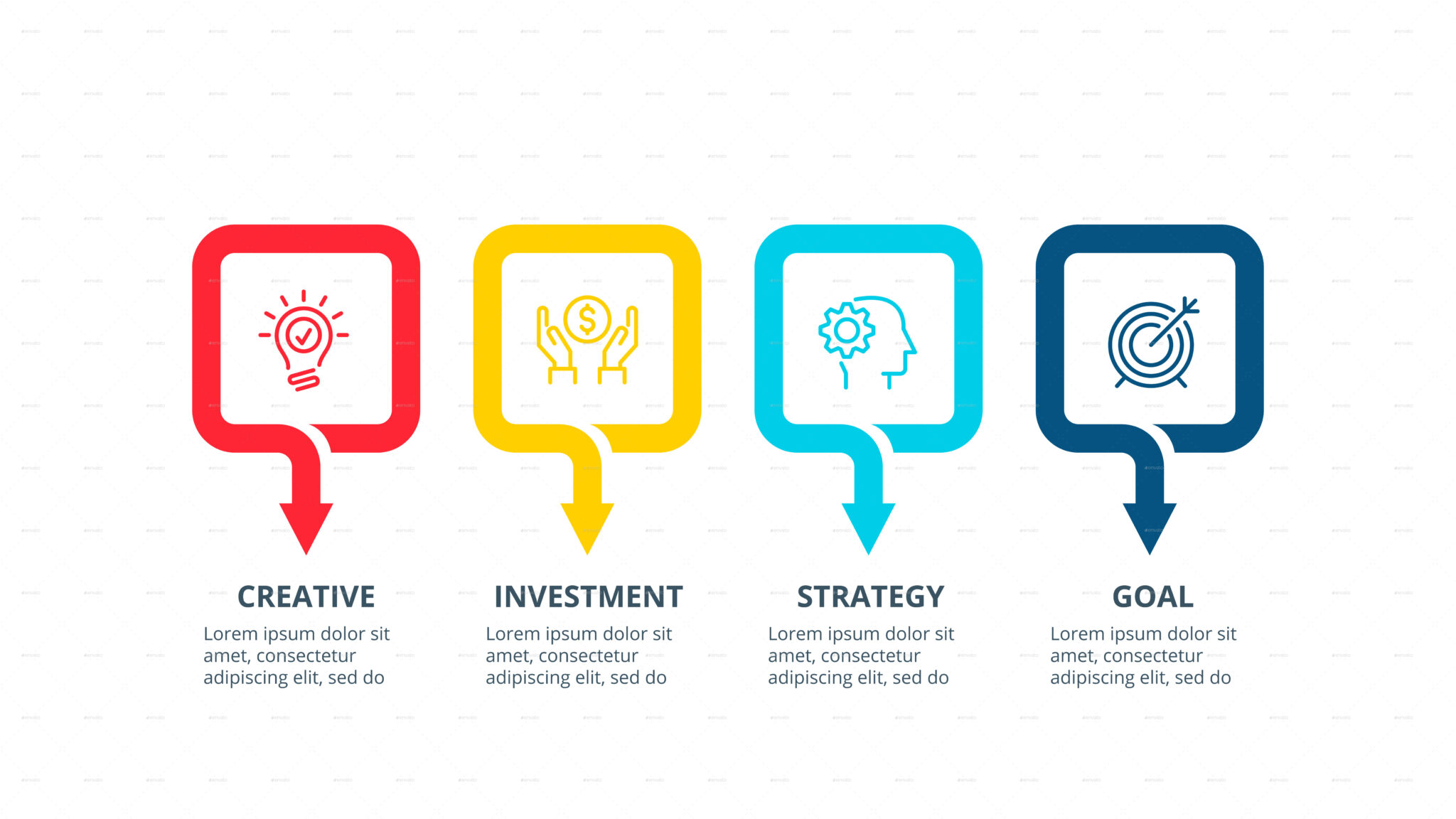 Abstract Infographics Set 01 – MasterBundles