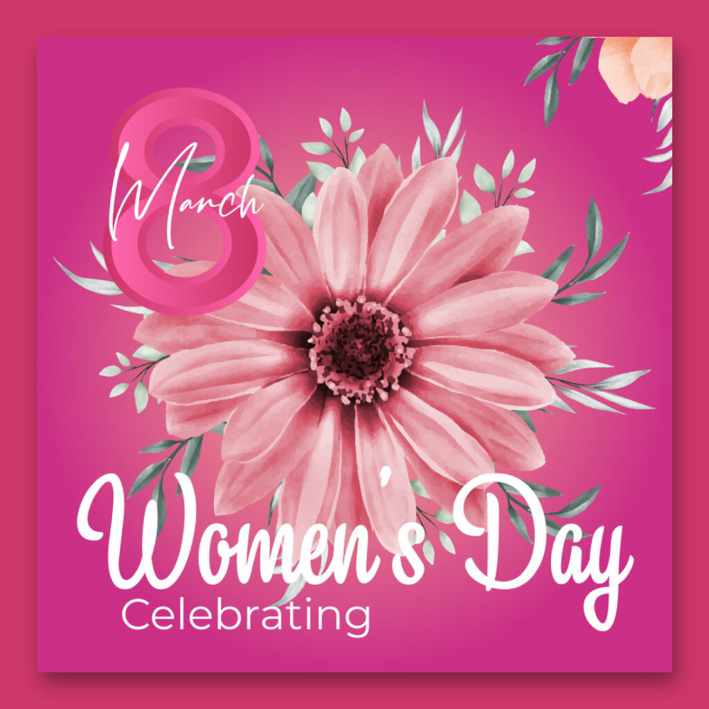 Womens Day Social Media Post Design - MasterBundles