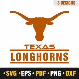 Texas Longhorns College Monogram - MasterBundles