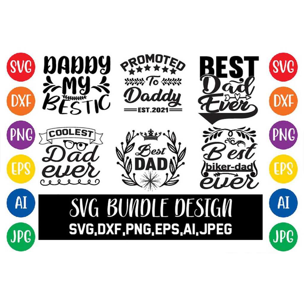 Dad SVG Designs Bundle - MasterBundles