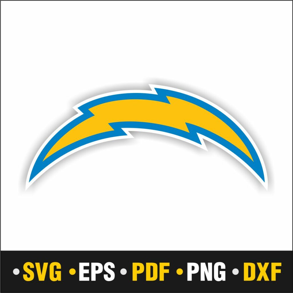 Los Angeles Chargers SVG, PDF, PNG, DXF, EPS - MasterBundles