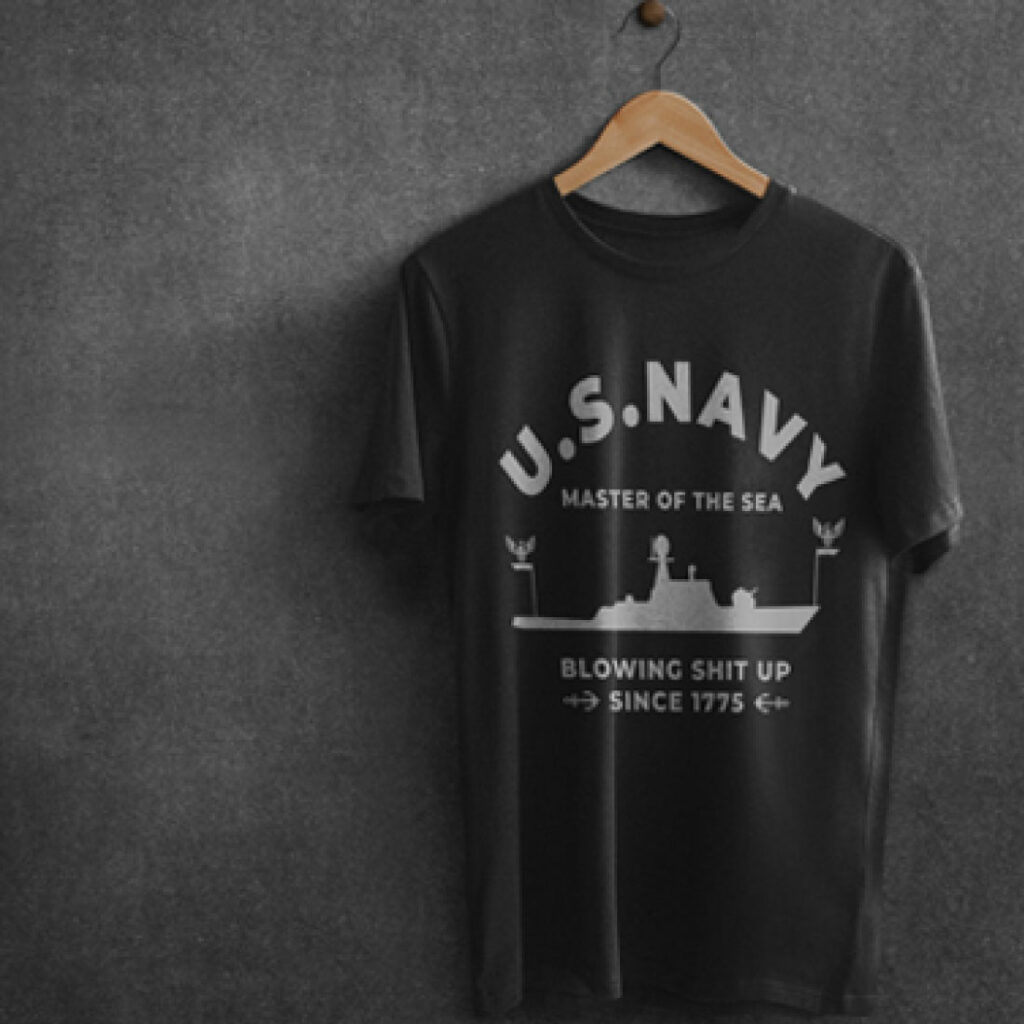 U.S Navy T-Shirt Design - MasterBundles