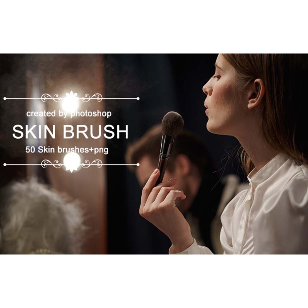 Skin 50 Photoshop Brushes - MasterBundles