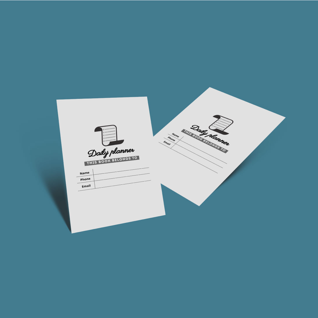 Daily Planner Printable Design KDP - MasterBundles