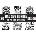 Dad SVG Designs Bundle | MasterBundles