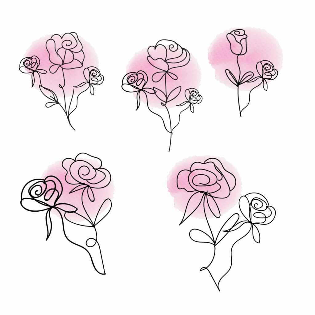 Beautiful Rose Clipart Bundle - MasterBundles