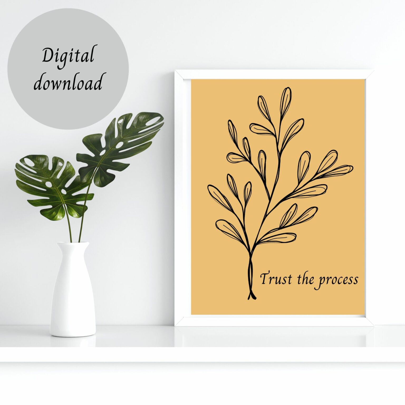Beautiful Motivational Printable Wall Art Design - MasterBundles