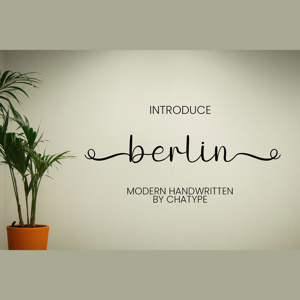 Berlin Font - MasterBundles