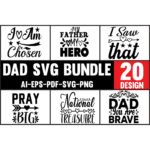 Dad SVG Designs Bundle | MasterBundles
