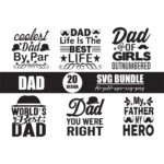 Dad SVG Designs Bundle | MasterBundles