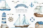 Nautical Watercolor Collection – MasterBundles