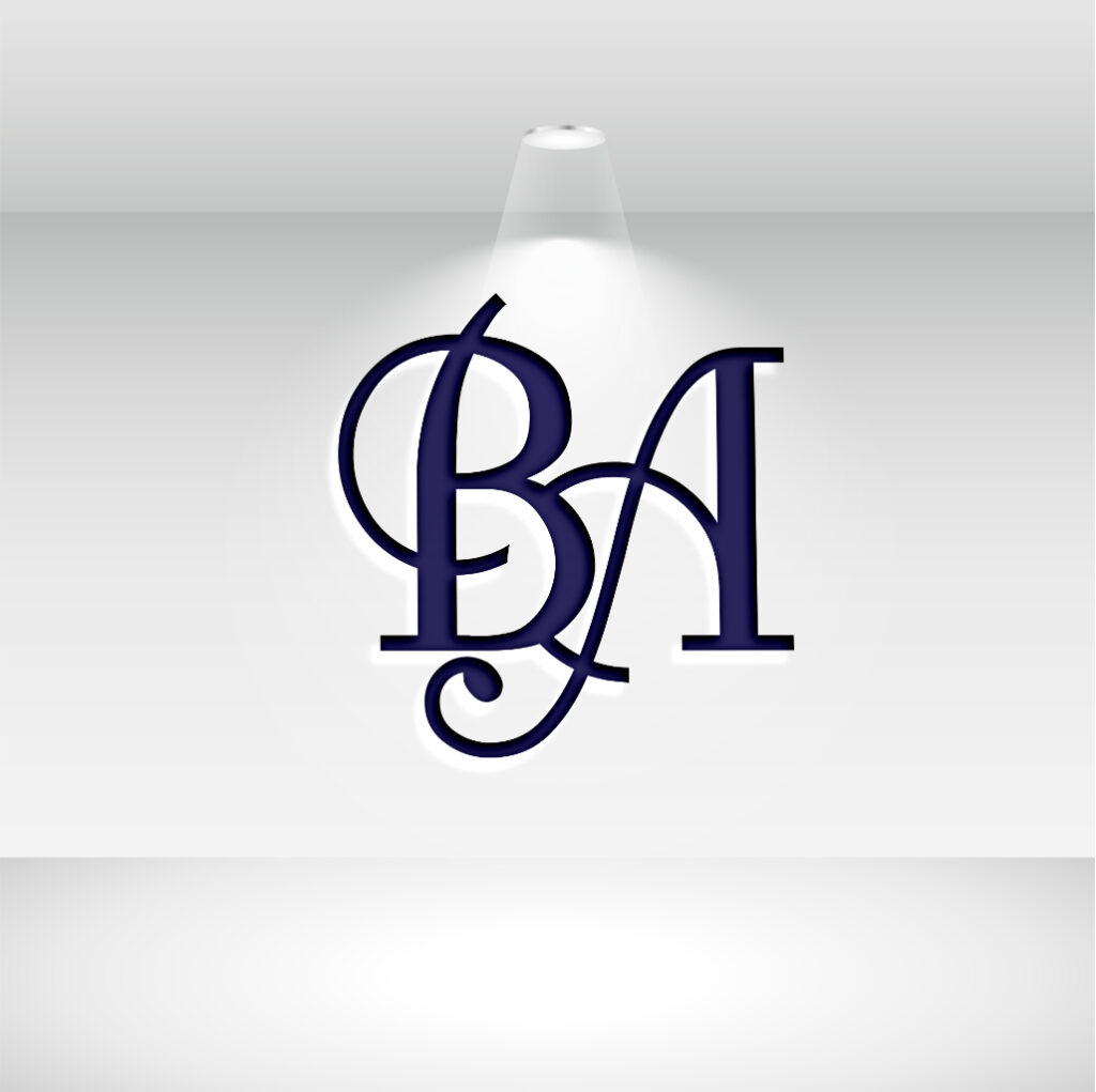 BA Letter Logo design, Graphic Alphabet Symbol - MasterBundles